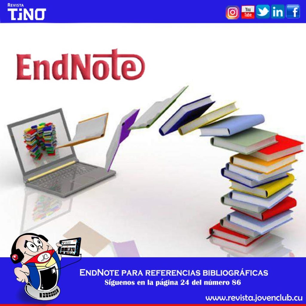 EndNote para referencias bibliográficas - Revista TINO