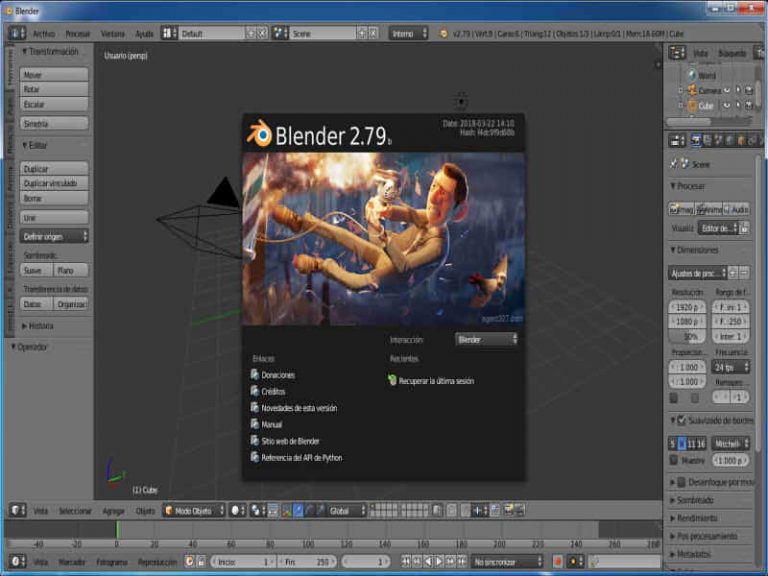 Blender, para importar animaciones MMD - Revista TINO
