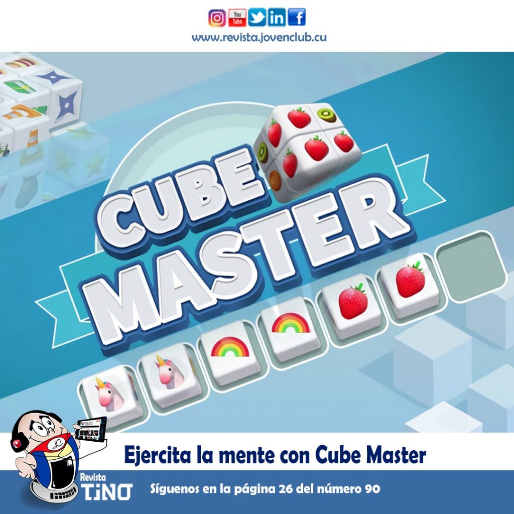 Recrea tu mente con Cube Master - Revista TINO